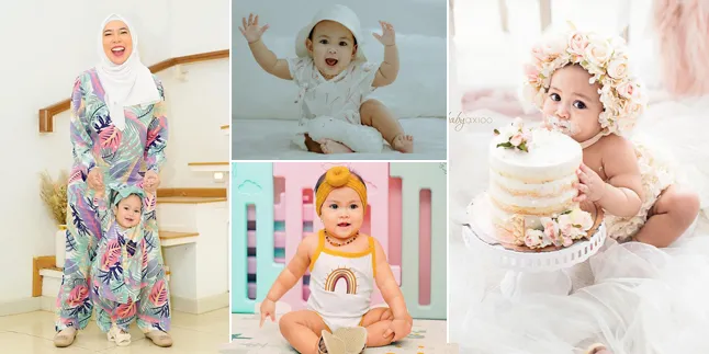 8 Photos of Baby Sada Putri Fitri Tropica Getting Bigger, Cute with ...