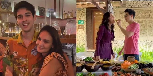 8 Romantic Photos of Luna Maya and Maxime Bouttier at the Birthday ...