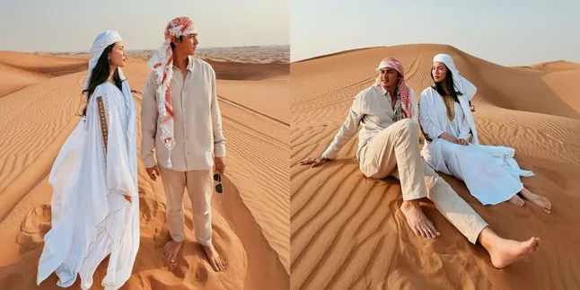 8 Photos of Caesar Hito and Felicya Angelista's Vacation in Saudi ...