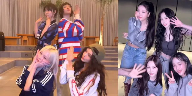 8 Moments of Interaction between aespa and NewJeans, Still Good Friends ...