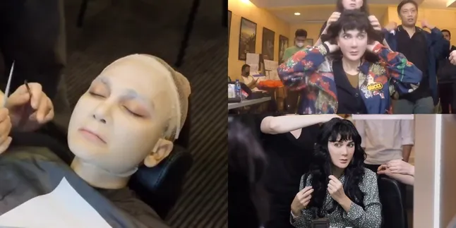 8 Moments of Luna Maya's Makeup Process Until Becoming Suzzanna, Takes ...