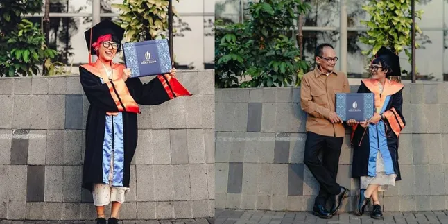 8 Photos of Aci Resti, Completing College and Becoming a Bachelor ...