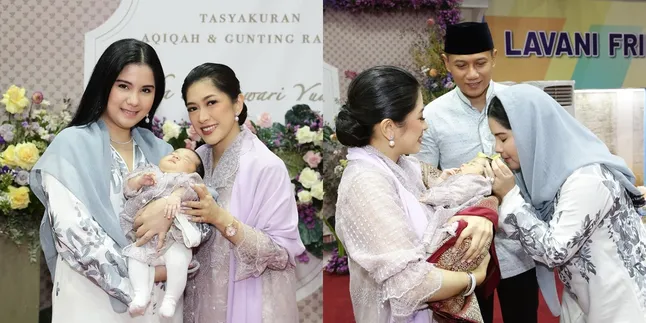 8 Pictures of Baby Alisha's Akikah, the Fourth Child of Ibas Yudhoyono ...