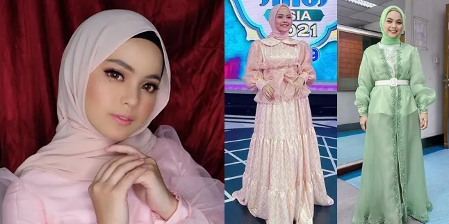 8 Potraits of Anggun Putri Isnari Wearing Hijab, Her Aura Becomes More ...