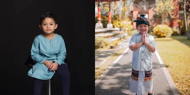 8 Photos of Arsya, the Youngest Son of Ashanty and Anang, Looking More ...