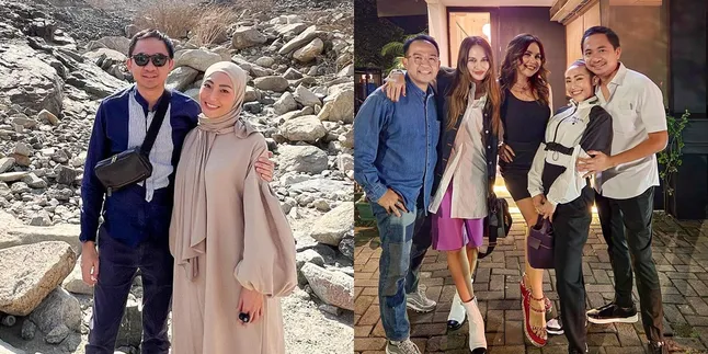 8 Portraits of Ayu Dewi and Regi Datau Getting Closer After Returning ...