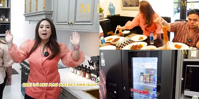 8 Luxury Pictures of Ivan Gunawan's Kitchen, Gold-Themed Sink ...