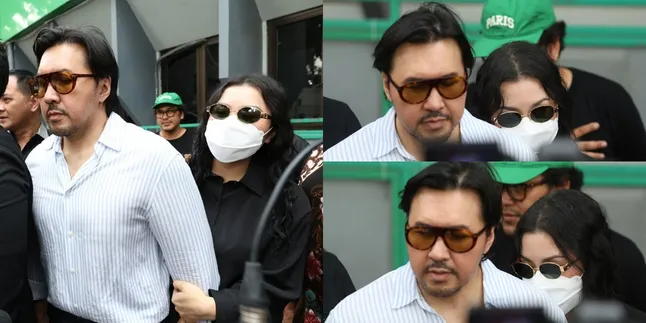 8 Portraits of David Bayu Reluctant to See the Defendants in His Daughter's Lewd Video Case ...