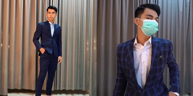 8 Potret Dimas Ahmad who Dresses Expensively in a Suit, Looking More ...