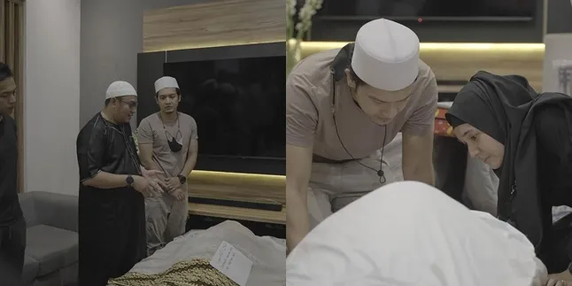 8 Portraits of Dimas Seto Escorting His Father's Final Departure ...