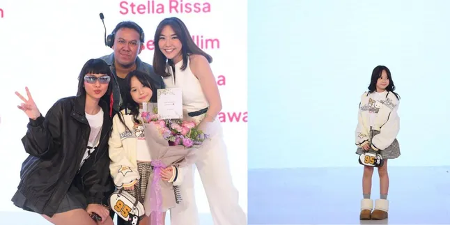 8 Portraits of Gempi, the Child of Gading Marten and Gisella Anastasia, on the Catwalk for the ...