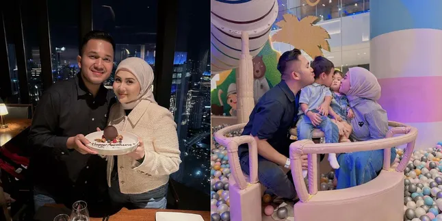 8 Harmonious Portraits of Kesha Ratuliu's Family, Having Two Adorable ...