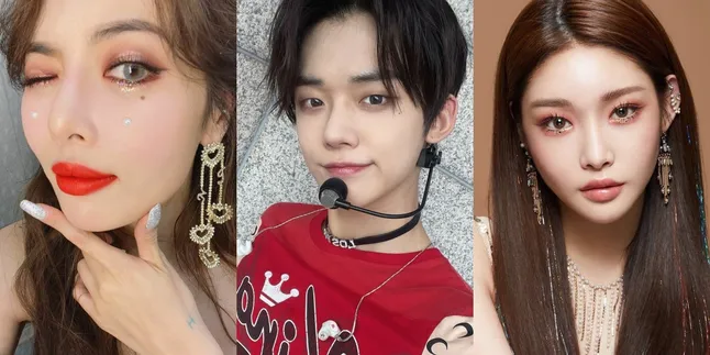 8 K-Pop Idol Portraits That Grab Attention with Glittery Eye Makeup ...