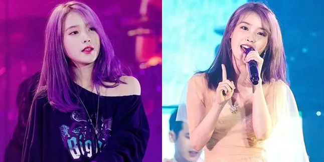 8 Portraits of IU Trying Purple Hair for the First Time, Looking Even ...