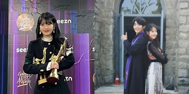 8 Photos of IU Looking So Tall, Turns Out There's a Special Trick Done ...