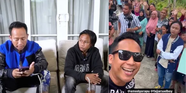 8 Photos of Fajar Sad Boy's Excitement Returning to Gorontalo, Greeted ...