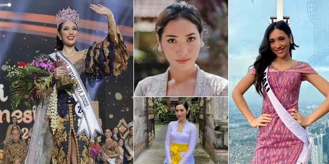 8 Portraits of Laksmi Shari De Neefe, Winner of Puteri Indonesia 2022 ...