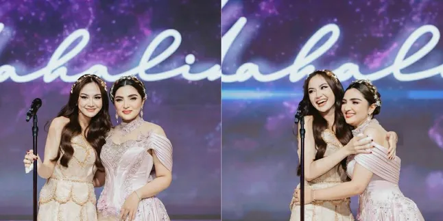 8 Portraits of Mahalini as a Fairy Mother at Ashanty's Birthday, Crying ...