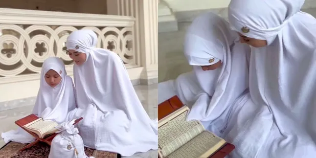 8 Portraits of Marissya Icha Studying with Aurel Givasya, Reciting Good ...