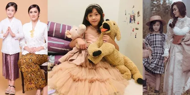 8 Portraits of Mikha, Nafa Urbach's Child, Can Speak Javanese - Getting ...