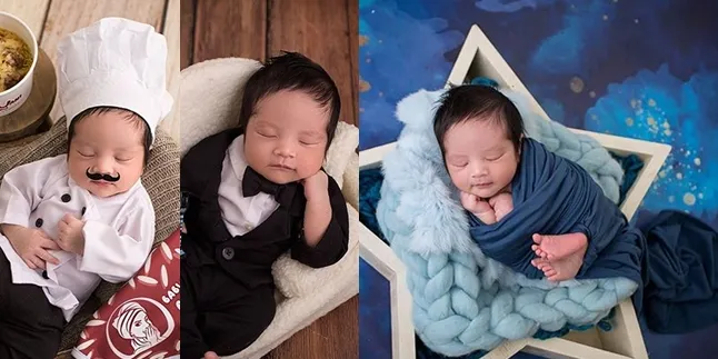 8 Portraits of Newborn Photoshoot Baby Gala, Vanessa Angel's Child ...