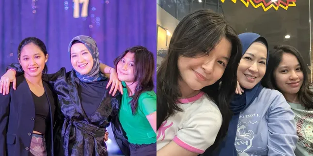 8 Portraits of Okie Agustina with Her Two Daughters, More Like an Older ...