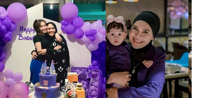 8 Portraits of Ayu Ting Ting's 51st Birthday Celebration, Having Dinner ...