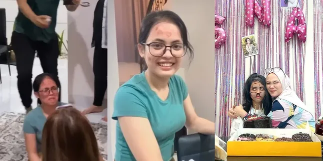 8 Potraits of Putri Isnari's Birthday Celebration, Warm with Friends - Hysterical When Given a ...