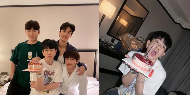 8 Photos of Off Jumpol's 33rd Birthday Celebration, Only Accompanied by ...