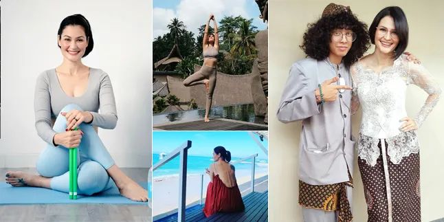 8 Portraits of Rima Melati Adams who Still Looks Beautiful and Has Body Goals at the Age of 42 ...