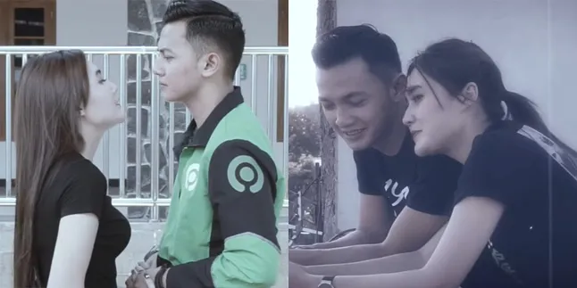 8 Romantic Portraits of Nella Kharisma and Dory Harsa in the 'Banyu Moto' Music Video, Making ...