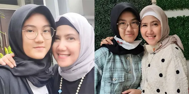 8 Portraits of Sherin Syahnaz, Ine Sinthya's Daughter who Rarely Gets ...