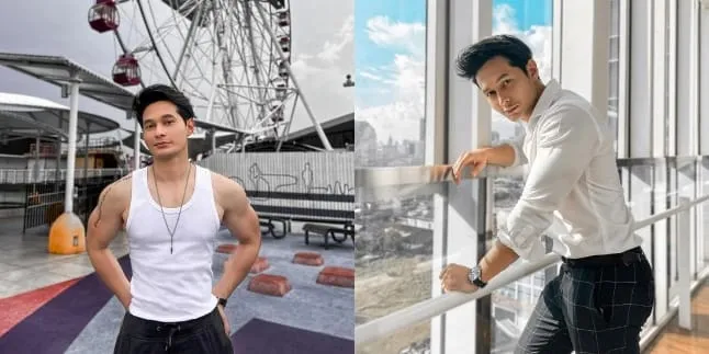 8 Handsome Portraits of Ricky Lucky, Singer and Host with Muscular Body ...