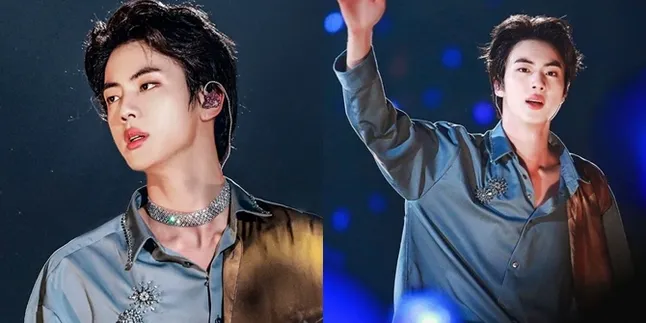 8 Visual Portraits of Jin BTS with Forehead-Exposing Hairstyles ...