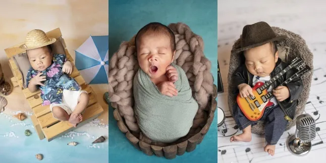 9 Photoshoot of Newborn Baby Qwenzy, Kesha Ratuliu's Child, Cool Rock ...