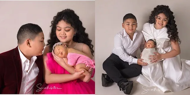 9 Latest Photoshoot of Amora and Kellen, Krisdayanti's Children, Sweet ...
