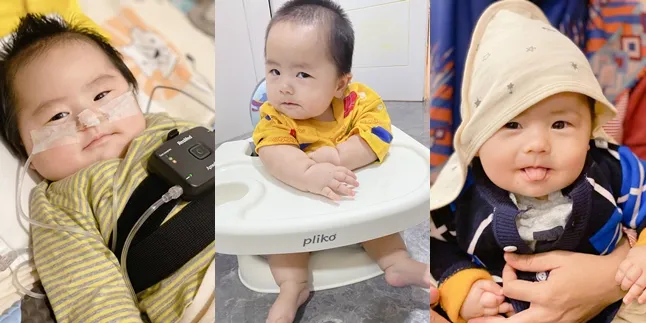 9 Pictures of Baby Sulaiman, Oki Setiana Dewi's Child, who is Getting ...