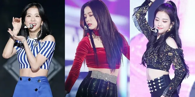 9 Photos of Jisoo BLACKPINK Looking Hot in a Crop Top, Showing off a ...