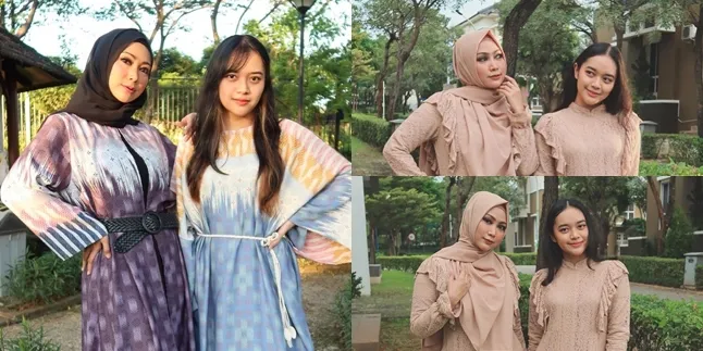 9 Portraits of Yunia, Ira Swara's Eldest Daughter, Together with Her Mother - Enchanting with ...