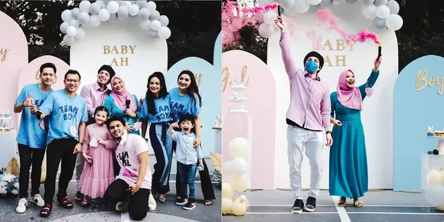 9 Photos of the Fun of Aurel Hermansyah and Atta Halilintar's Gender Reveal Event, Enlivened by ...