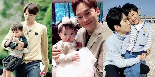 9 Photos of EXO Members with Children: Perfect as Dream Fathers - Chen ...