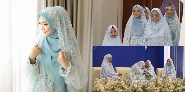 9 Portraits of Pre-Wedding Ceremonies of Ria Ricis, Flooded with Tears ...