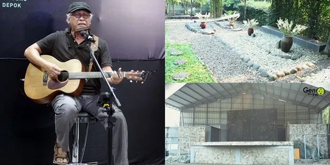 9 Photos of Iwan Fals' Spacious House, Complete with Graves of His ...