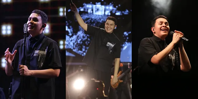 9 Stunning Photos of Tulus on Stage at KapanLagi Buka Bareng (KLBB) BRI ...