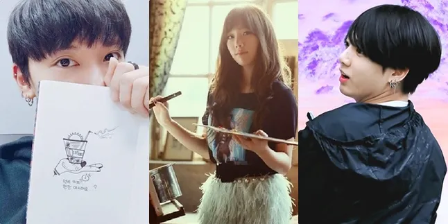 Super Artistic! These 8 K-Pop Idols Have Talents in Drawing and ...