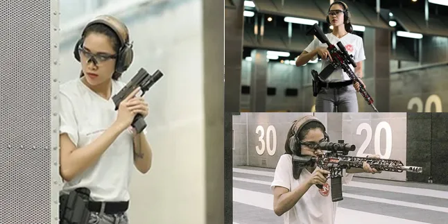 Badass Abis! Peek into 11 Photos of Widy Vierratale's Shooting Action ...