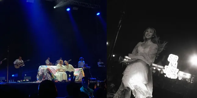 This is the excitement of Nadin Amizah performing on the We The Fest ...