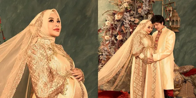 Beautiful Like Turkish Women, Here are 8 Portraits of Aurel Hermansyah During Maternity Shoot ...