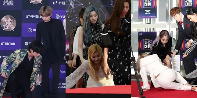 From Falling to 'Wardrobe Malfunction', 9 K-Pop Idols Experience Funny ...