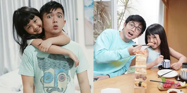 Series of Photos of Nicky Tirta's Activities as a Single Father with ...